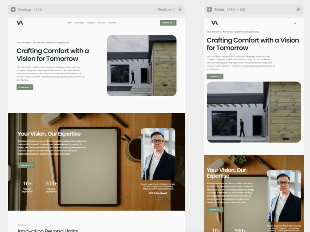 A modern, responsive Framer website, expertly designed for all ...