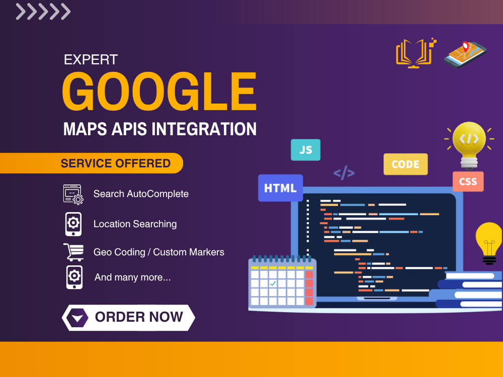 Google Maps API Integration in React JavaScript | Google Search API Expert | Upwork