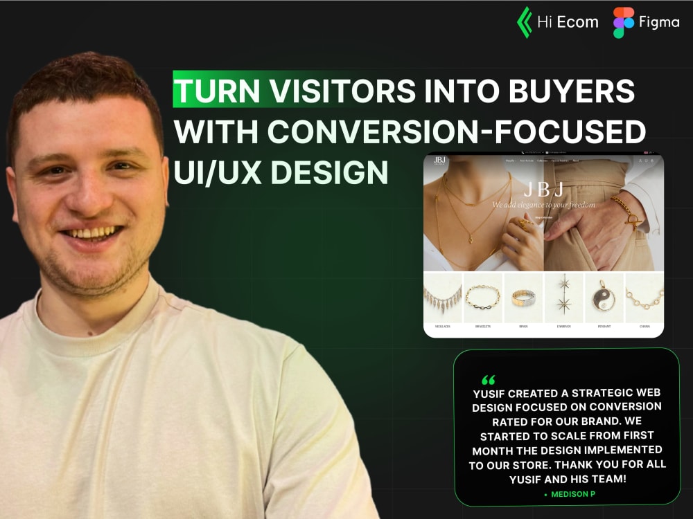 A converting Figma design for your Lifestyle & Wellness website | Upwork