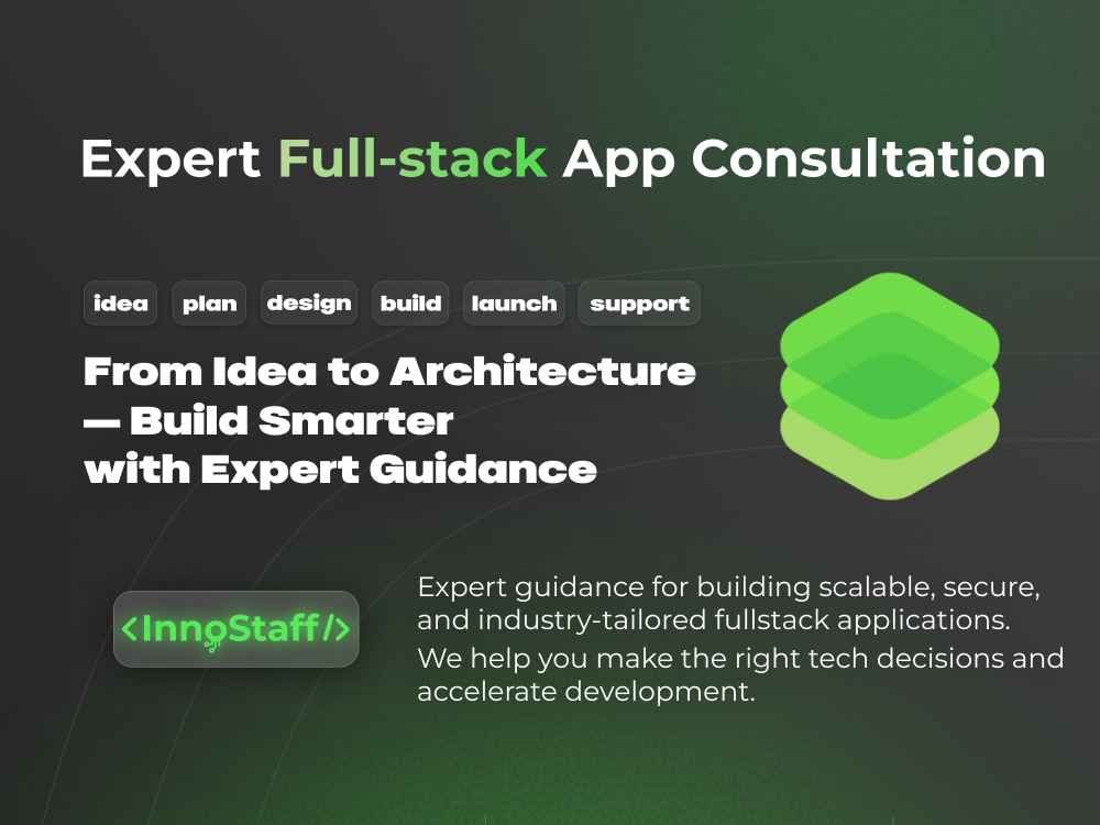 Fullstack Development Consultation – Architecture, Tech Stack & Strategy | Upwork