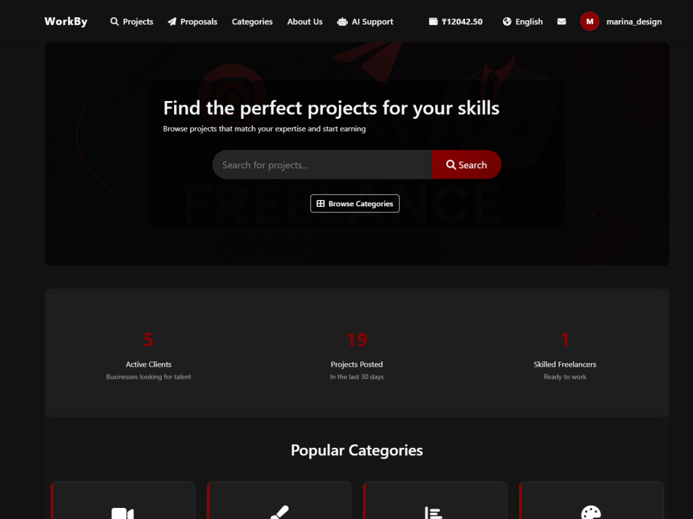 A modern, responsive full-stack web app with Django & PostgreSQL | Upwork
