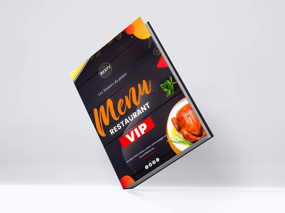 Eye-catching RESTAURANT MENU / FLYER design | Upwork
