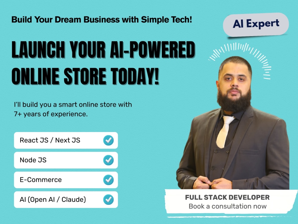 AI-Powered E-Commerce Platform Development | Upwork