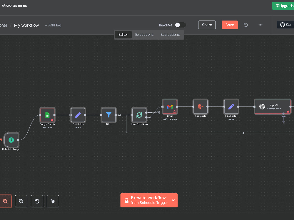 Smart Billing Automation with n8n & JSON | Upwork