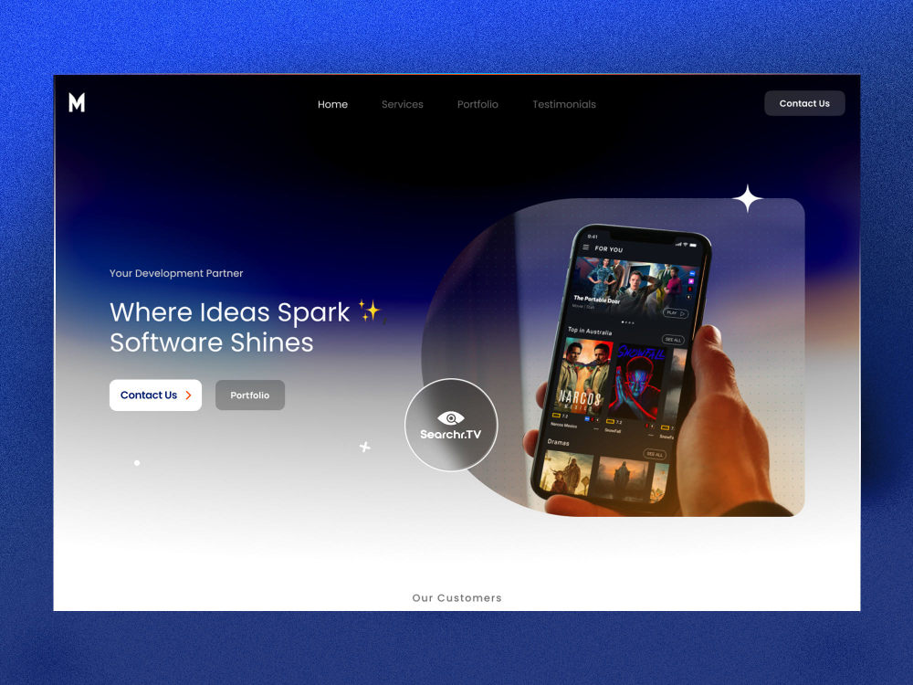 An Impressive Hero Section Design for Your Business and Brand | Upwork