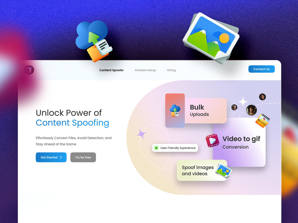 An Impressive Hero Section Design for Your Business and Brand | Upwork