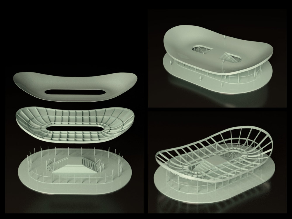 Architectural 3D Model and Render in Physical Model Style | Upwork