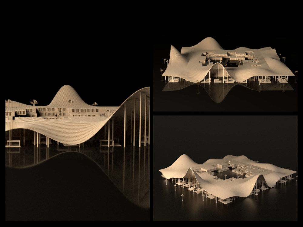 Architectural 3D Model and Render in Physical Model Style | Upwork