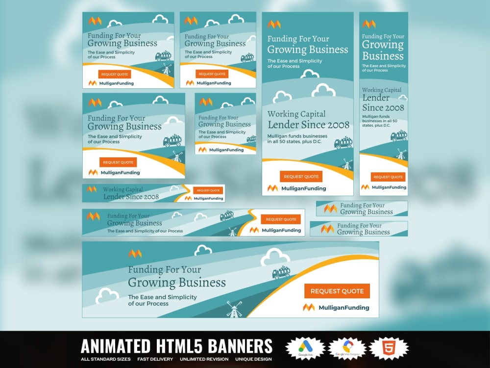 Attractive animated HTML5 Banner ads | Upwork