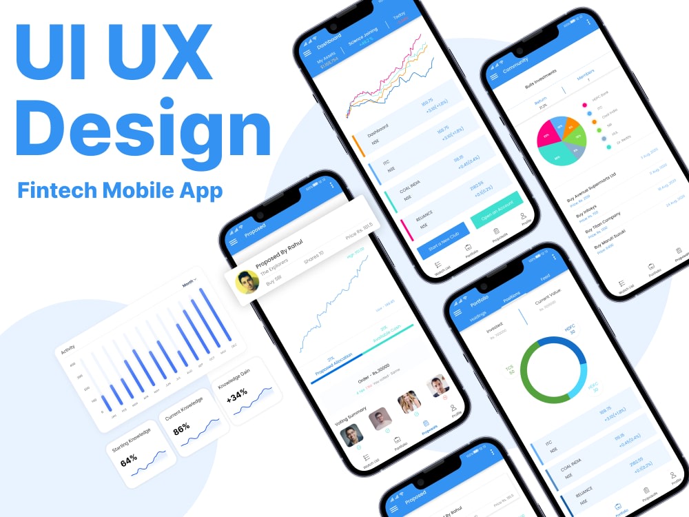 Figma Mobile App UI/UX Design | Saas Application | Website | Upwork