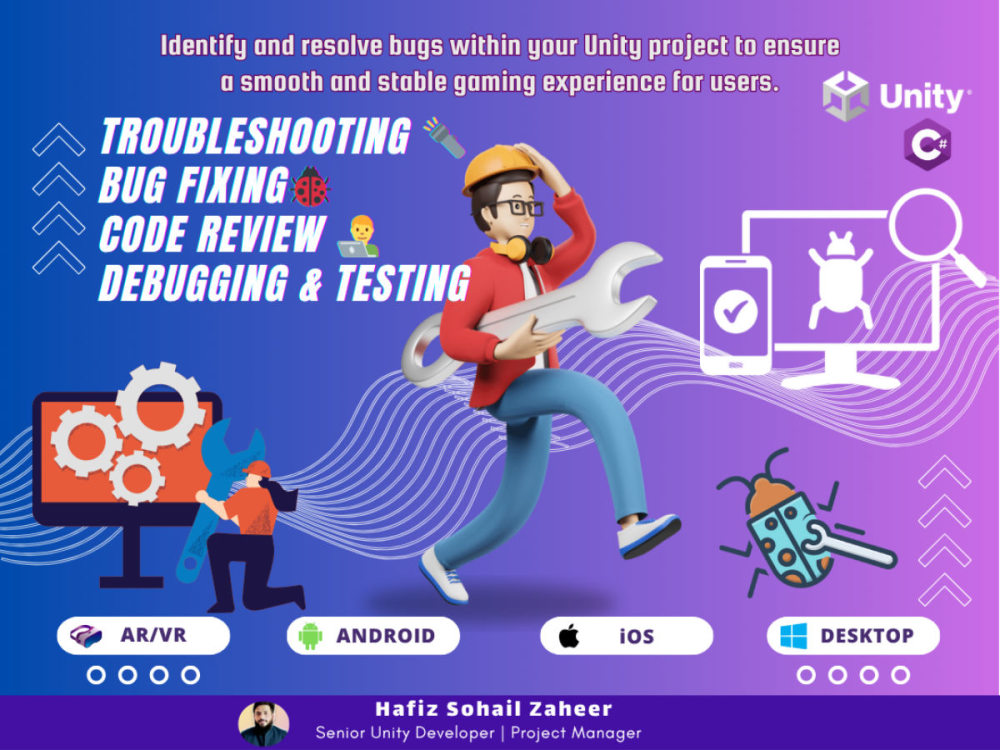 Troubleshooting and Bug fixing 🐞in Your Unity Project | Upwork
