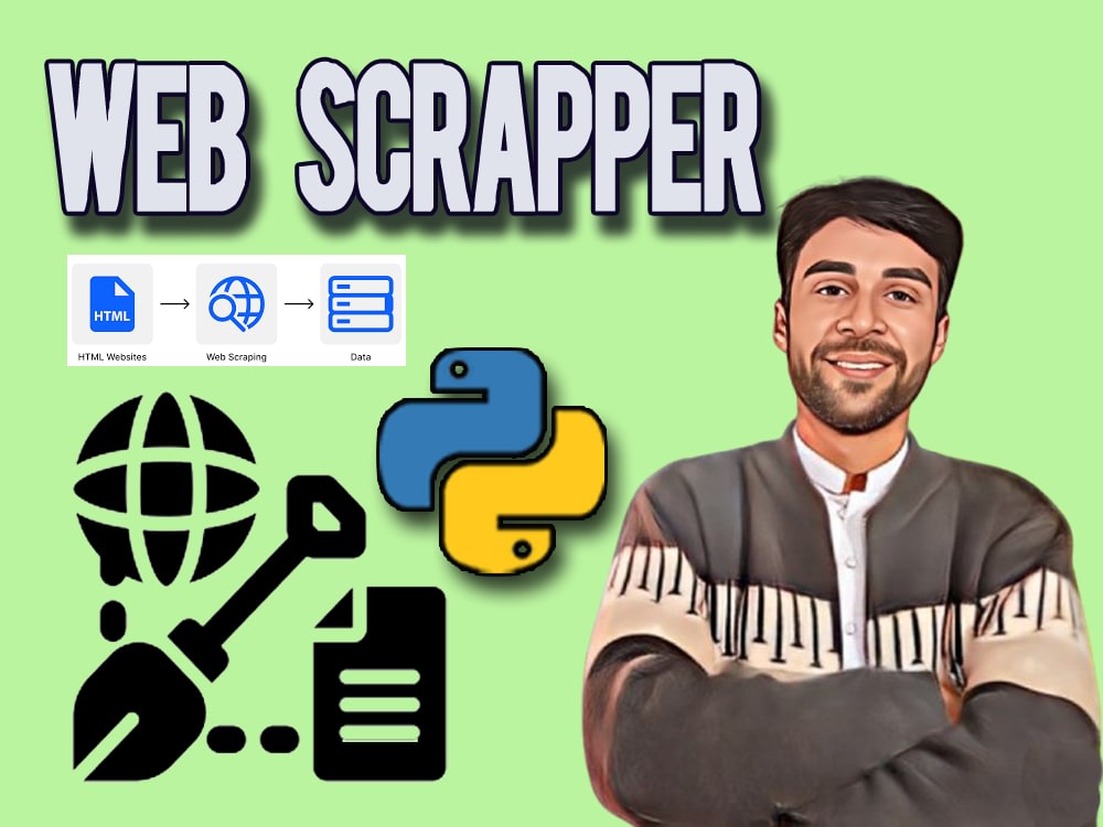 Scrape Permitted Public Data Using Python (BeautifulSoup/Selenium) | Upwork