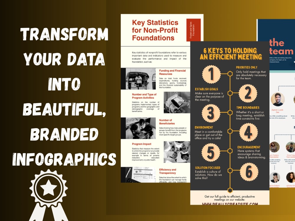 Modern & Minimal Infographics – Designed to Make Impact | Upwork