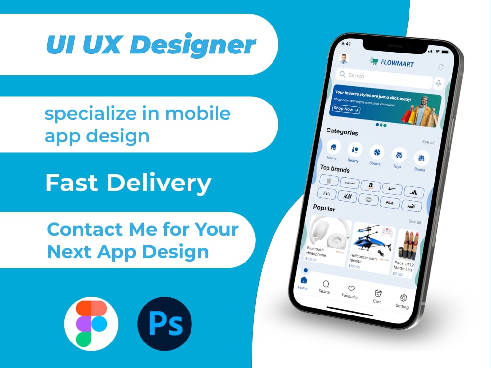 Professional UI/UX Design for Mobile Apps | Upwork