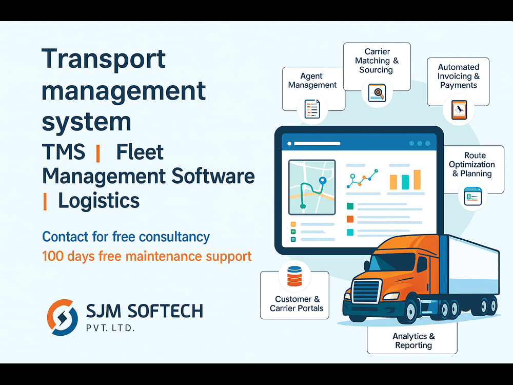 Transport management system | TMS | Fleet Management | Logistics System ...