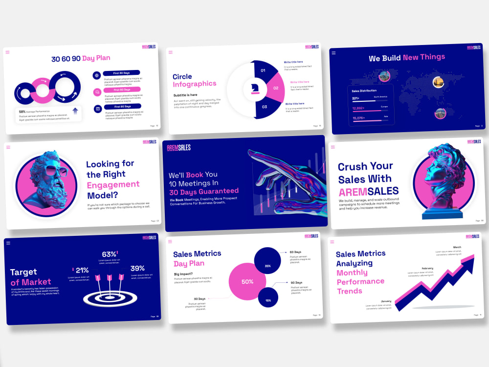 A appealing presentation deck | Upwork