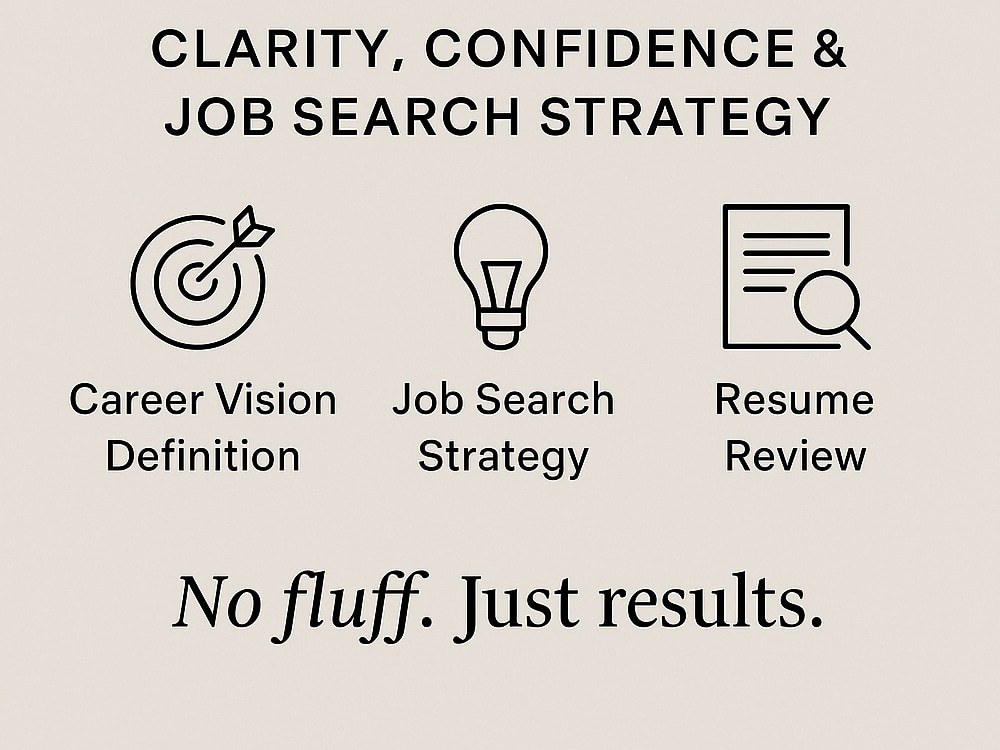 Career Tune-Up Call – Clarity, Confidence & Job Search Strategy | Upwork