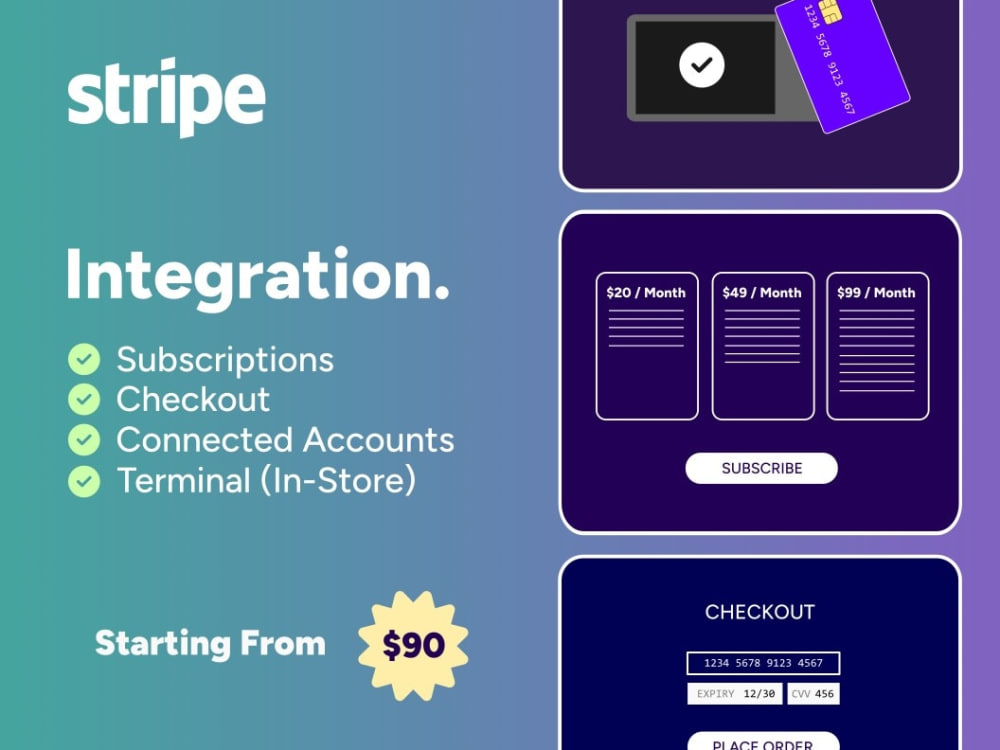 Integration of Stripe in your Application | Upwork