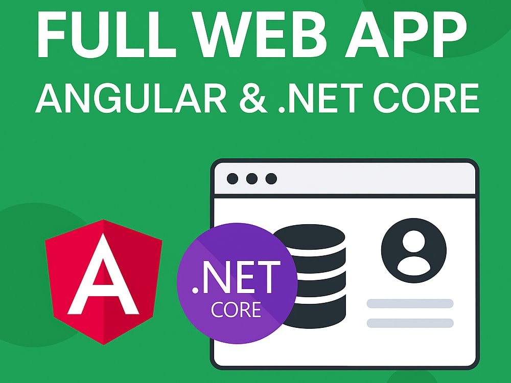 I will build a complete Angular and .NET Core web application | Upwork