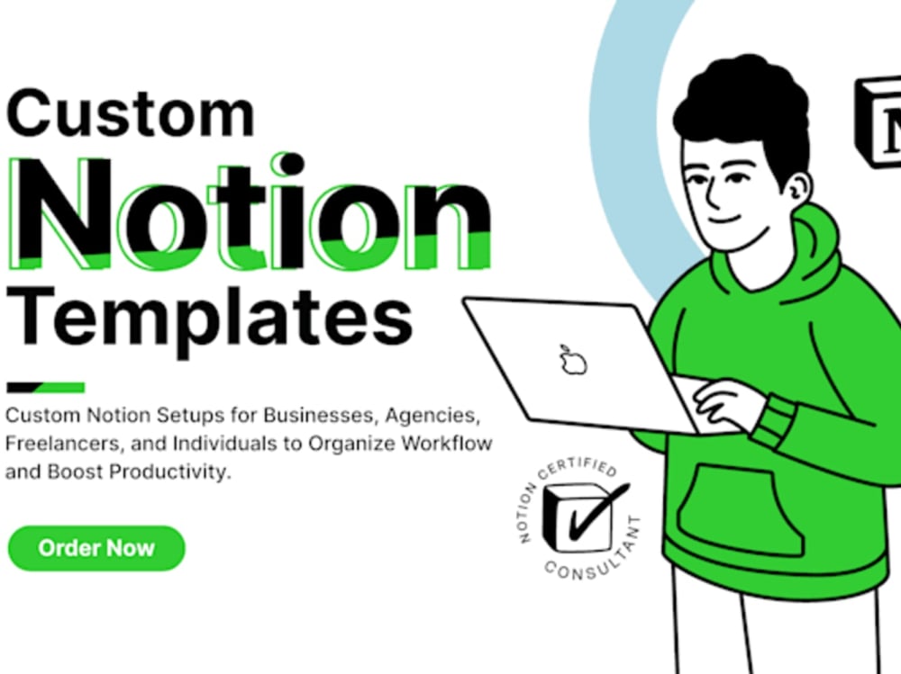 Built custom notion dashboard templates for business and personal use ...