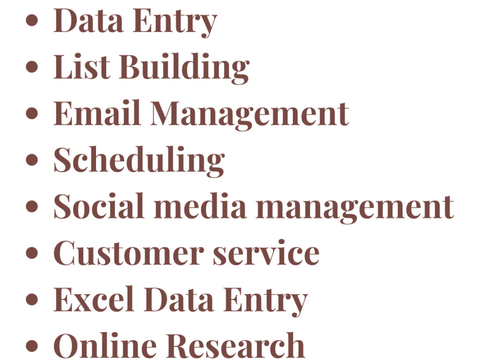 A Reliable and affordable virtual assistant | Upwork