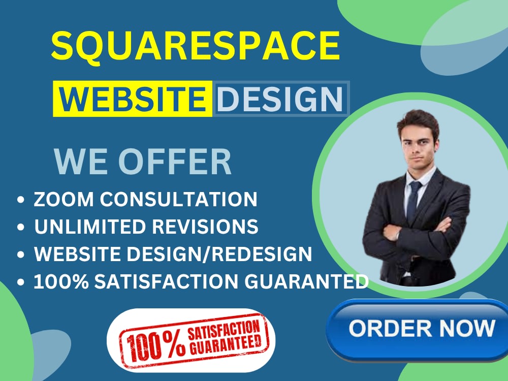 Design mobile responsive squarespace website redesign expert | Upwork