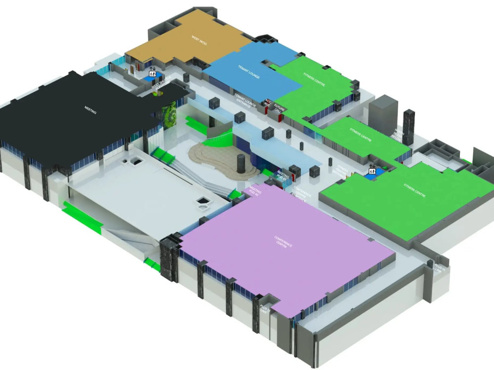 3d wayfinding map kiosk ,self navigate for public buildings | Upwork