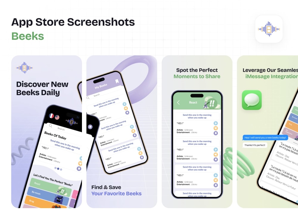 App Store Screenshots for ASO (App Store Optimization) | Upwork