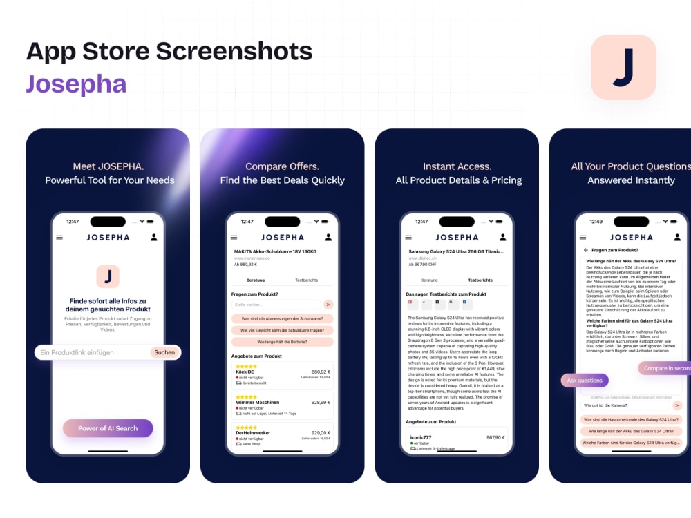 App Store Screenshots for ASO (App Store Optimization) | Upwork