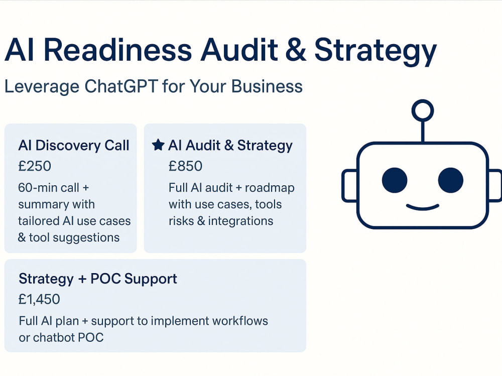 AI Readiness Audit & Strategy. Leverage AI applications for Your ...