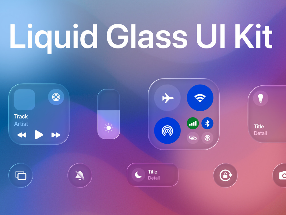 Custom Liquid Glass UI (Glassmorphism) for Apps & SaaS | Upwork