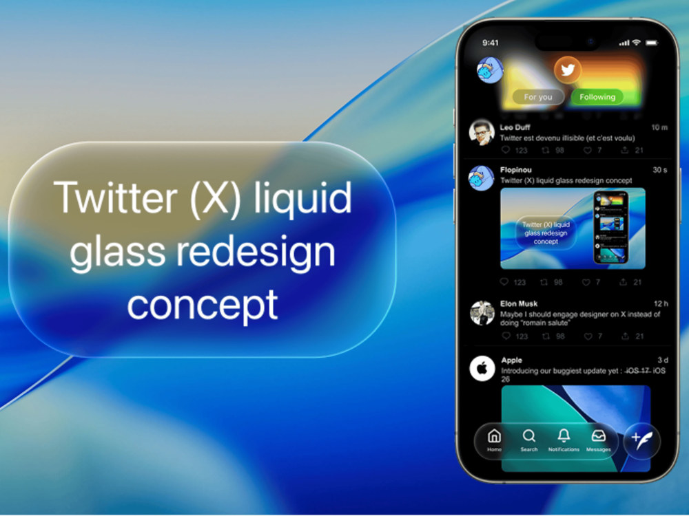 Custom Liquid Glass UI (Glassmorphism) for Apps & SaaS | Upwork