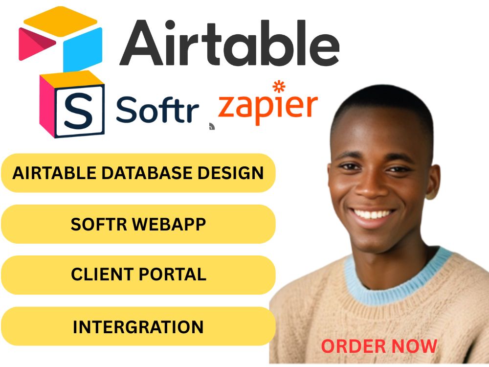 Discover Airtable and Softr optimization Zapier integration | Upwork