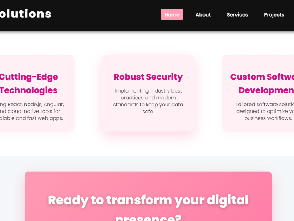 Modern Responsive Website with Interactive Features for Your Business ...