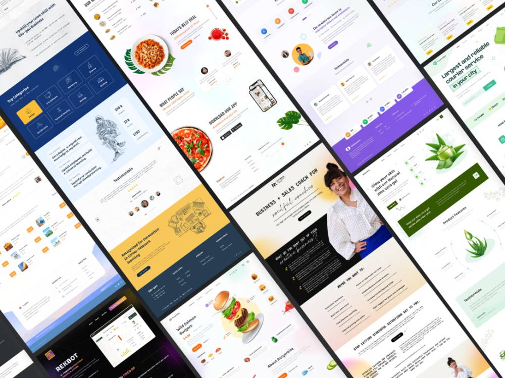 Responsive UI/UX design | UI/UX Designer | Figma Landing Page | Prototyping | Upwork