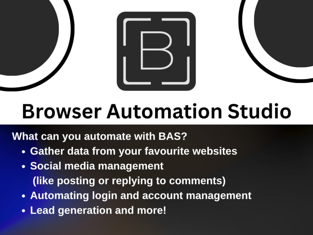 Web Process Automation in Browser Automation Studio | Upwork