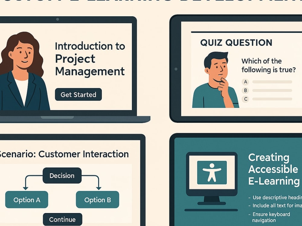 An engaging eLearning course built in Articulate Storyline.or Rise. | Upwork