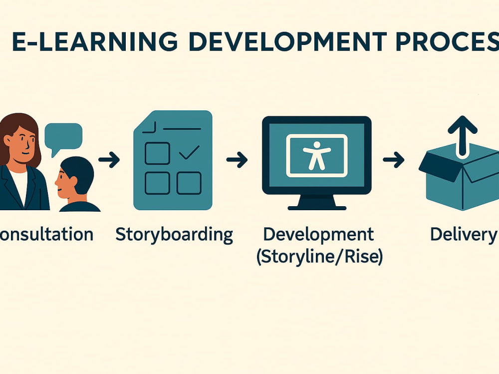 An engaging eLearning course built in Articulate Storyline.or Rise. | Upwork