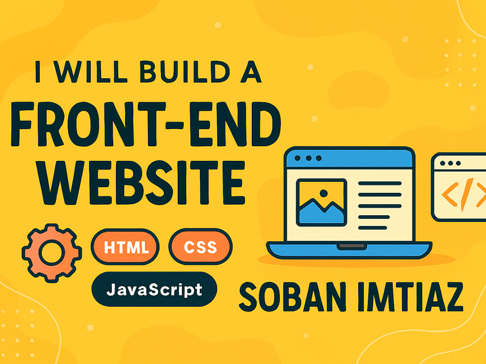 A responsive front-end website built with HTML, CSS, and JavaScript | Upwork