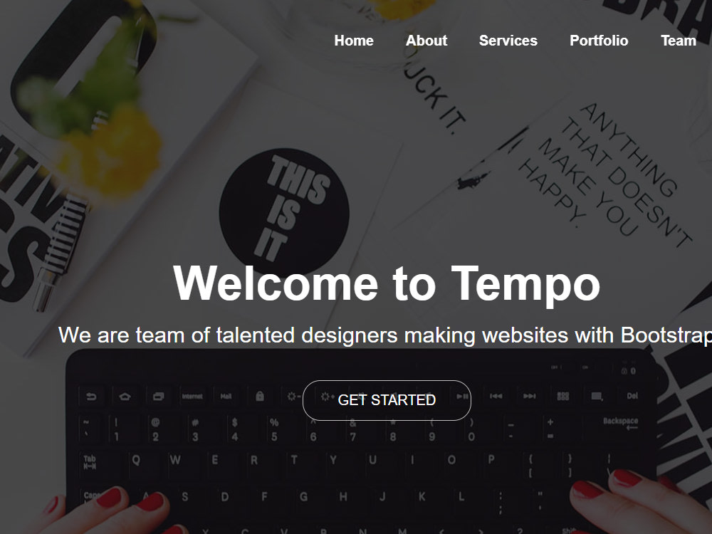 Responsive Front-End Website using HTML, CSS, JavaScript and Bootstrap | Upwork