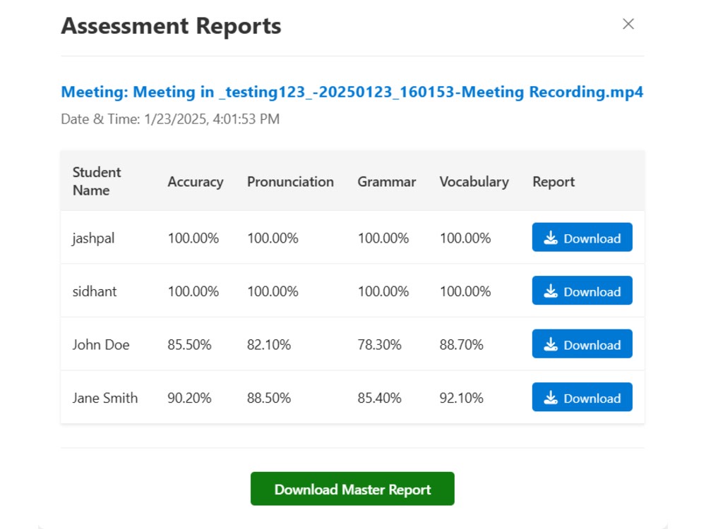 A Fantastic Fluentify AI (Language Assessment Tool) | Upwork