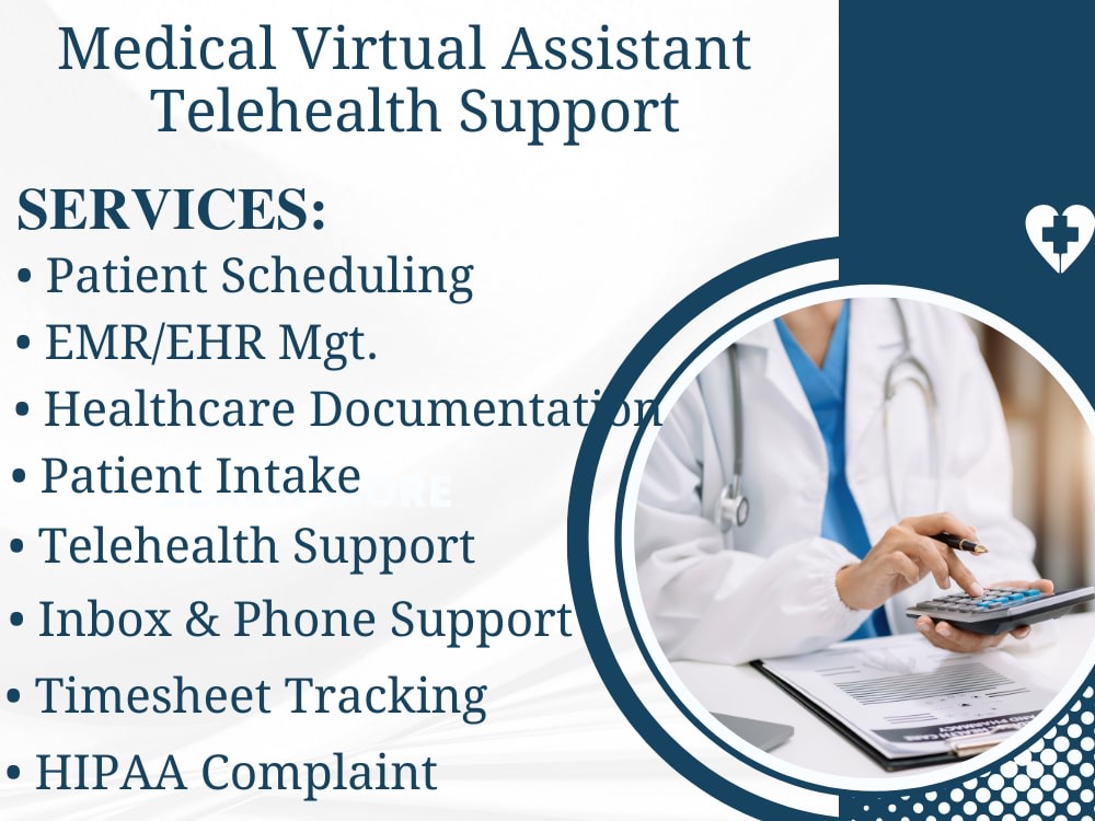 A Medical Virtual Assistant, EHR/EMR Data Entry, Patient Care ...