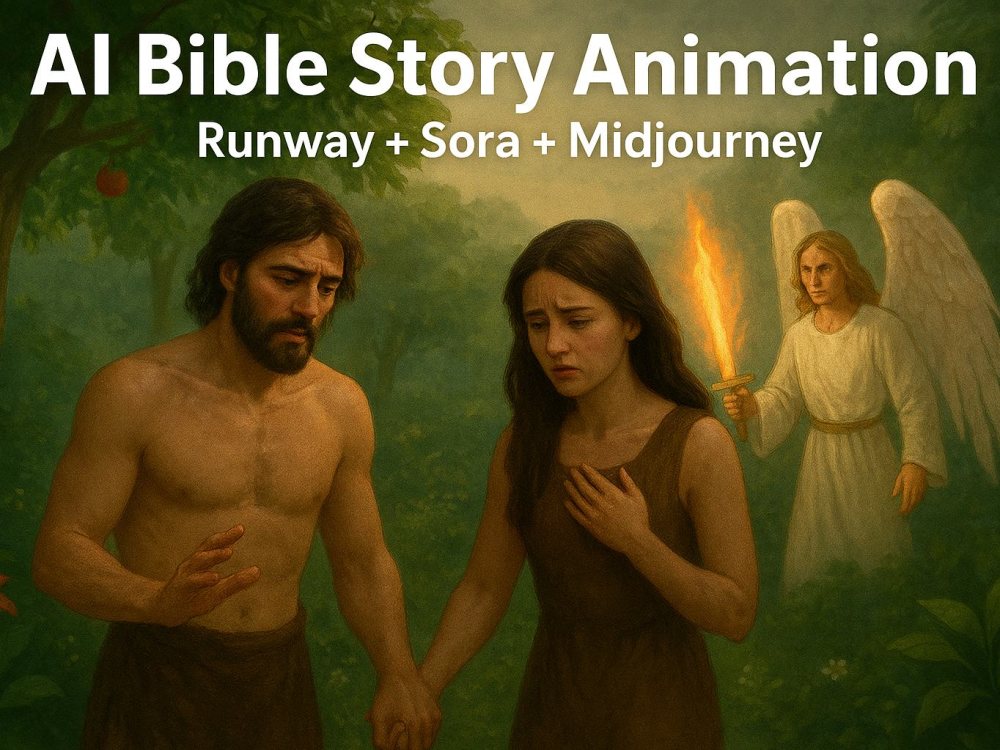AI Bible story animation | Upwork