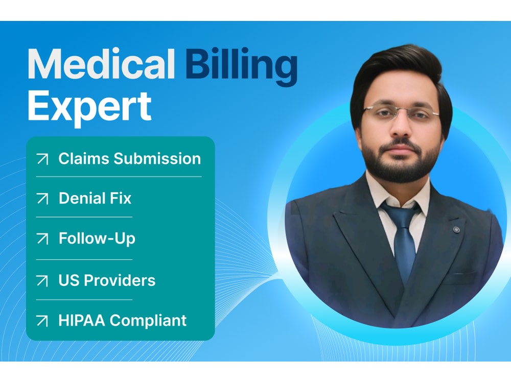 A Medical Billing & Coding, AR Specialist, RCM & Credentialing Expert | Upwork