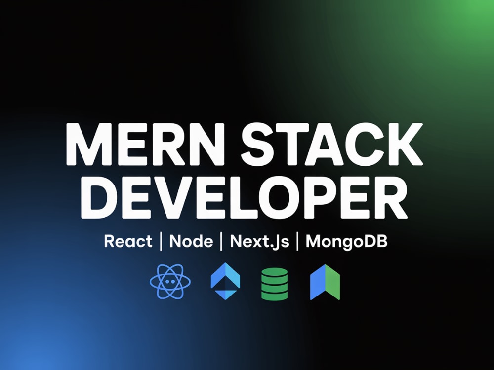 Expert MERN Stack | ReactJS, Next.js, Node.js, MongoDB, Full Stack Web Apps | Upwork