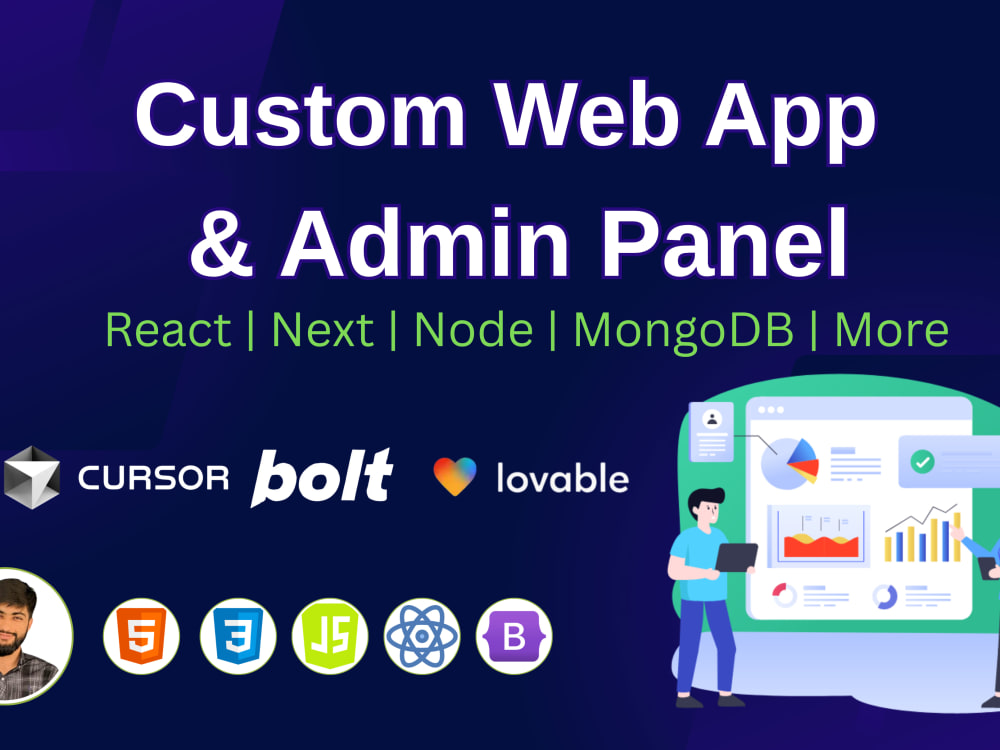 Ai saas mvp using bolt new, supabase and lovable dev | Upwork