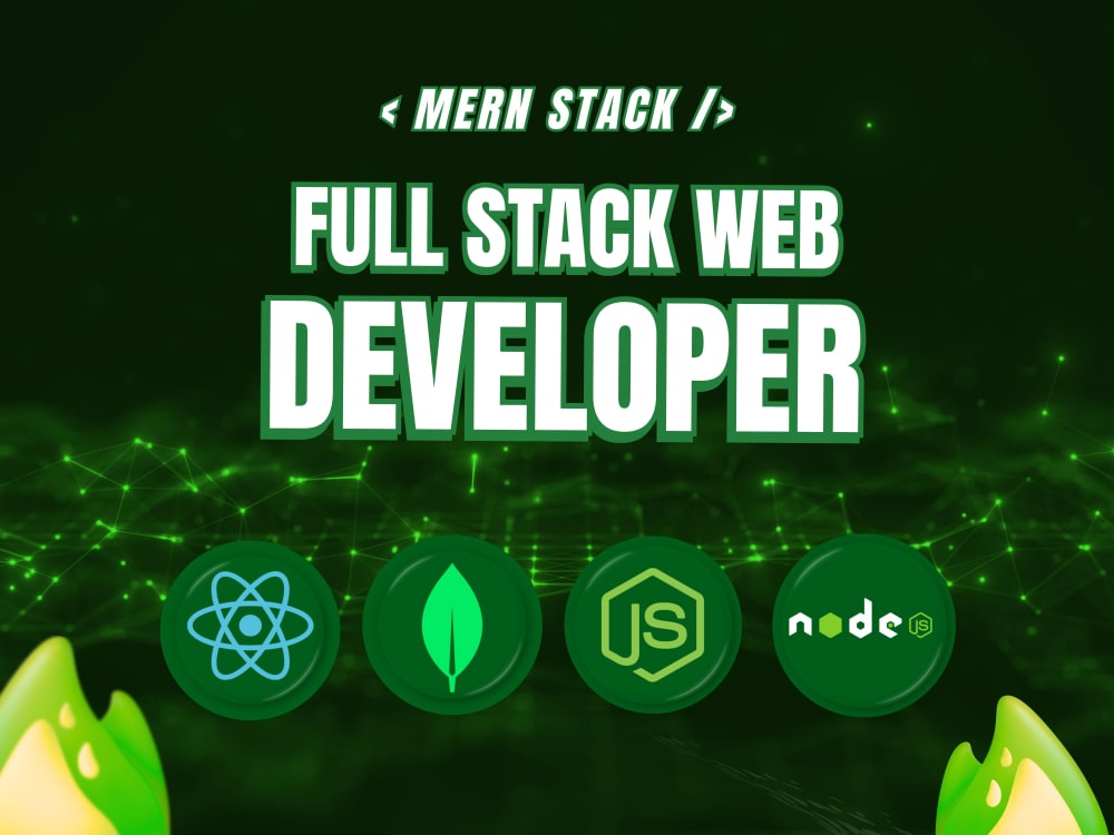 Full stack web application in MERN(MongoDB, Express, React, Node.js) | Upwork