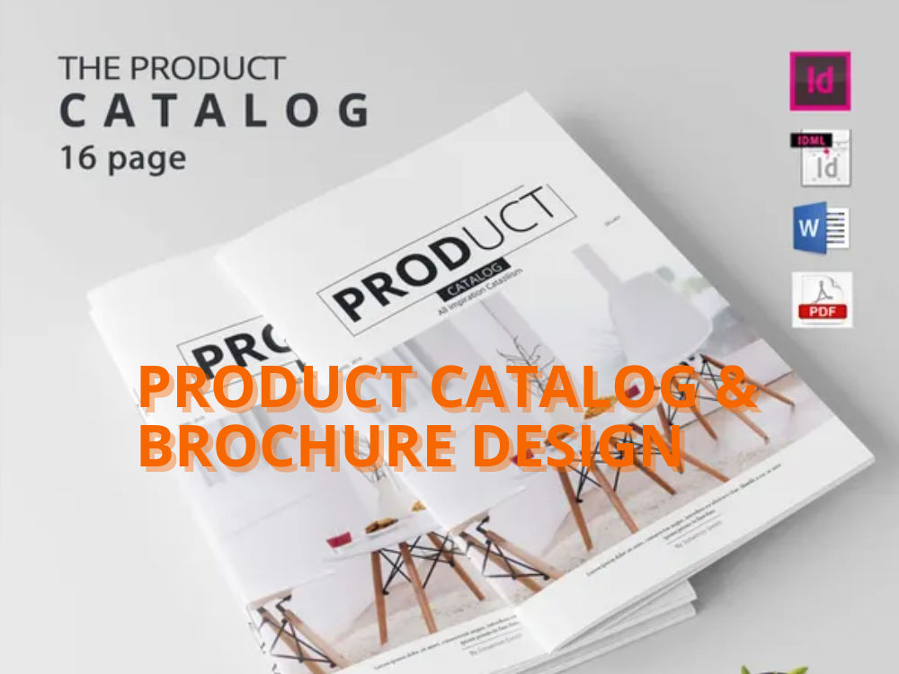 Design product catalog, brochure, magazine layout, lookbook, sell sheet ...