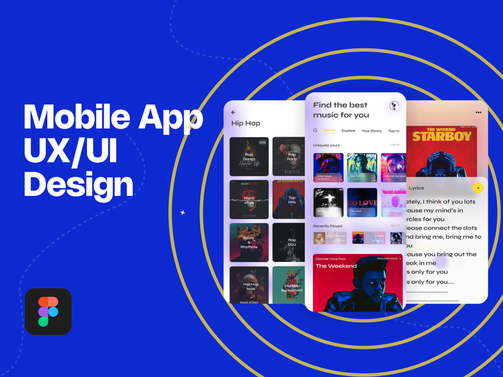 Mobile app, UX UI design, mockup, prototype in figma | Upwork