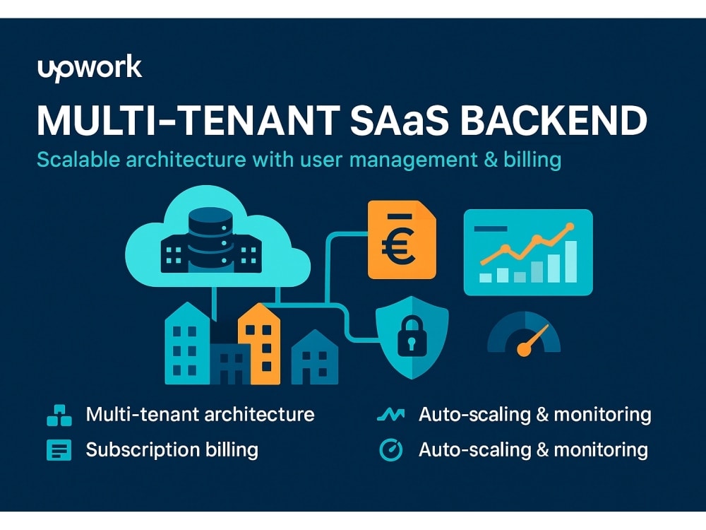 Scalable multi-tenant SaaS backend with user management and billing ...